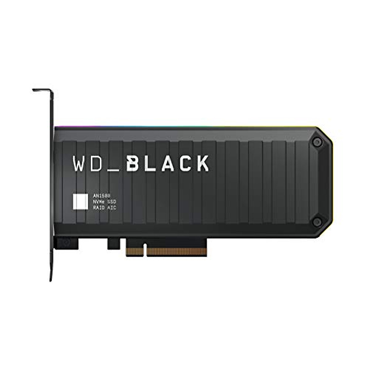 WD_BLACK 2TB AN1500 NVMe Internal Gaming Solid State Drive SSD Add-In-Card - Gen3 PCIe, Up to 6500 MB/s - WDS200T1X0L