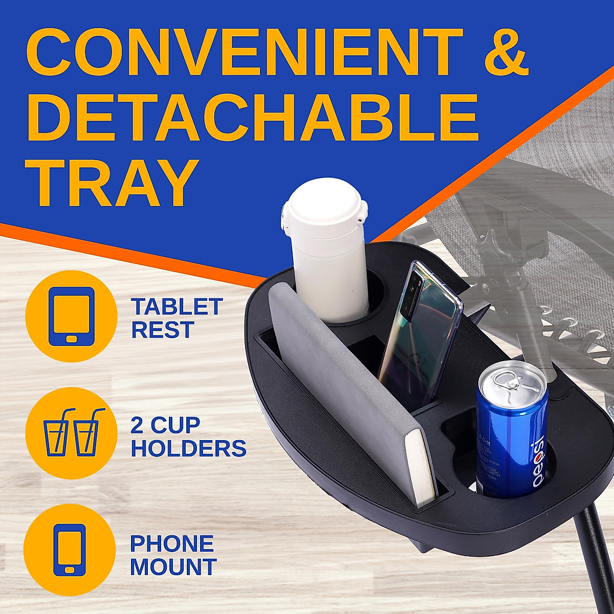 SereneLife SereneLifeHome Zero Gravity Lounge Chair, One Size, Grey