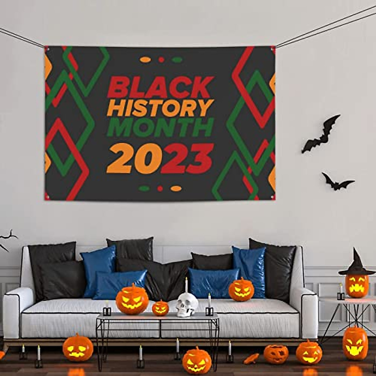 Black History Month 2023 Banner Yard Outdoor Party Congratulations Welcome Home Banners Photography Background Decoration