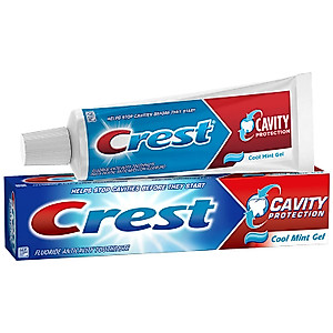 Crest Cavity Protection Toothpaste Gel Cool Mint 8.20 oz (Pack of 7)