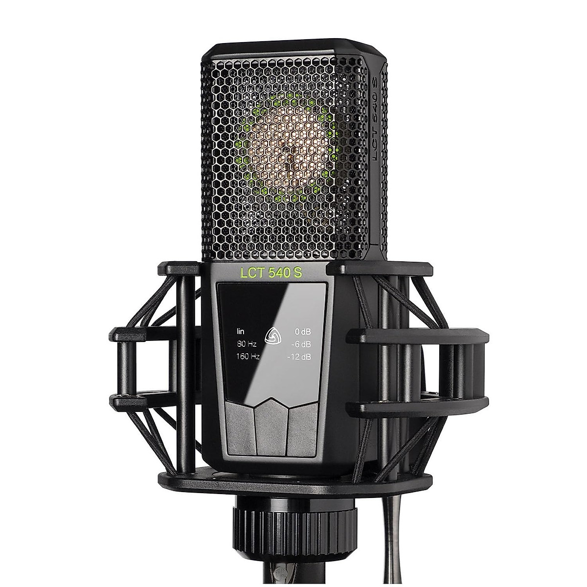 LEWITT LCT 540 S Large-Diaphragm Studio Condenser Microphone - Ultra low self-noise - Ideal for extreme processing - Low-cut filter and attenuation - Military spec transport case included