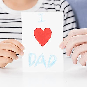 VANRA 1000 Cards Printable Business Cards 3.5x2 in Perforated Card Stock Paper for Laser & Inkjet Printers, 100 Sheets (White)