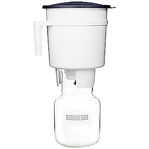 Toddy® Cold Brew System - Staycation Edition, white, 7.25 x 7.25 x 12.5 inches