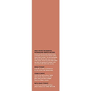 Eight O'Clock Coffee Barista Blends Caffe Americano, 11 Ounce, Mild Espresso, Medium Bodied Balanced Flavor