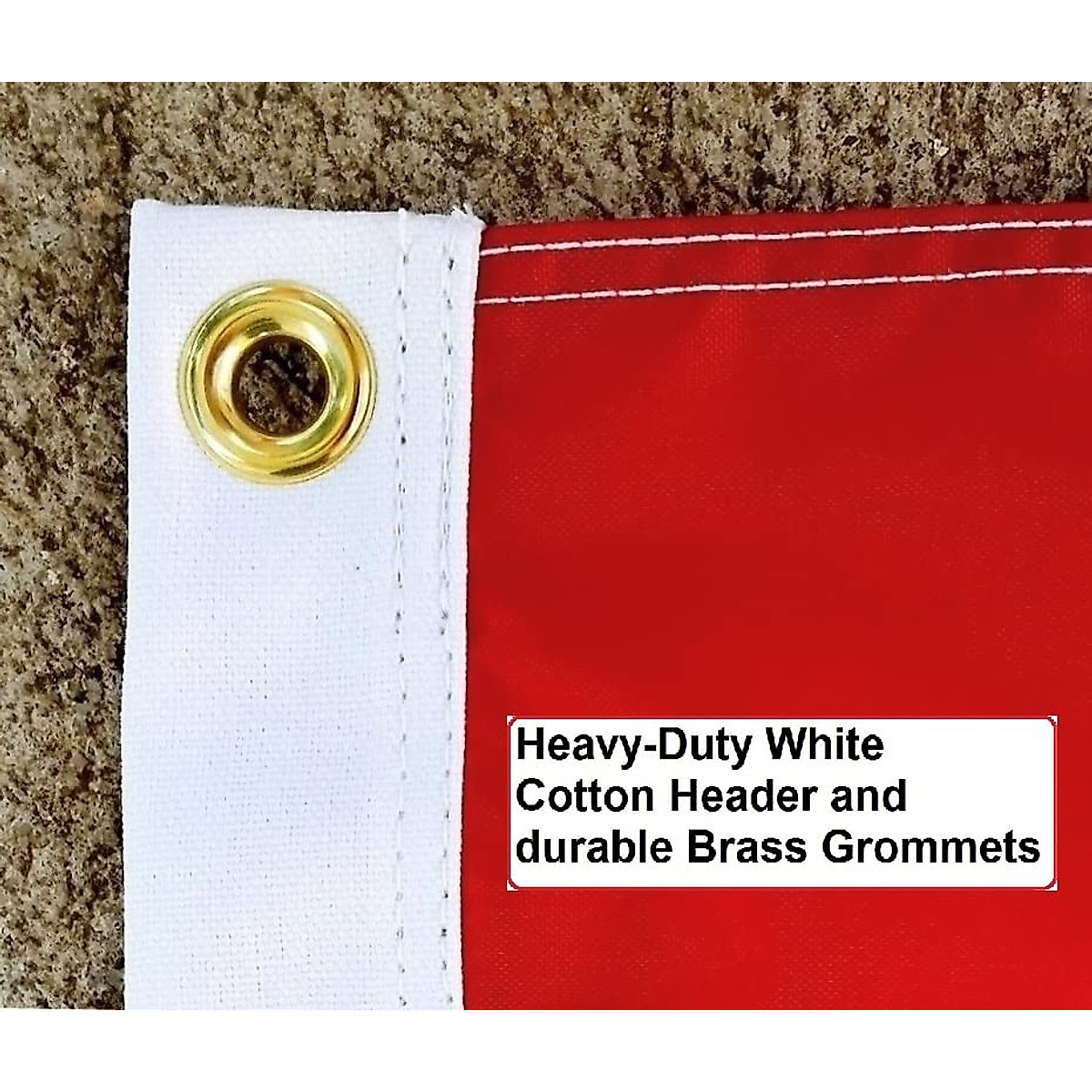 US Flag Factory 3x5 FT Rainbow Flag (Sewn Stripes) Outdoor SolarMax Nylon - Gay Pride Lesbian LGBT - UV Fading Resistant - Premium Quality - Made in USA