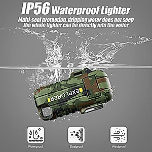 Bistfy Electric 360 Flexible Rechargeable USB Lighter, Type C Arc Plasma Windproof and Waterproof Flameless Grill Lighter for Candle Aromatherapy Camping BBQ Gas Stove