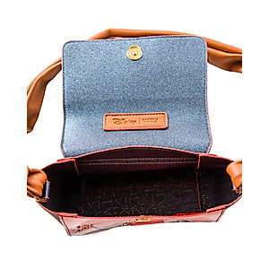 Danielle Nicole Disney Snow White Pop Vintage Faux Leather Cross Body Bag