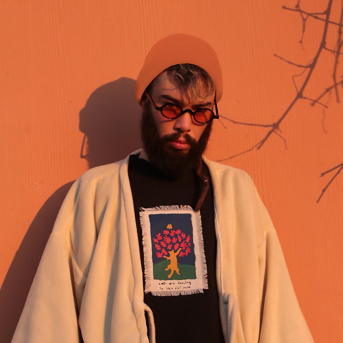 American Trends Black Beanie for Men Fisherman Beanie Winter Hats for Men Slouchy Beanie Soft Skull Caps Knit Hats A Black