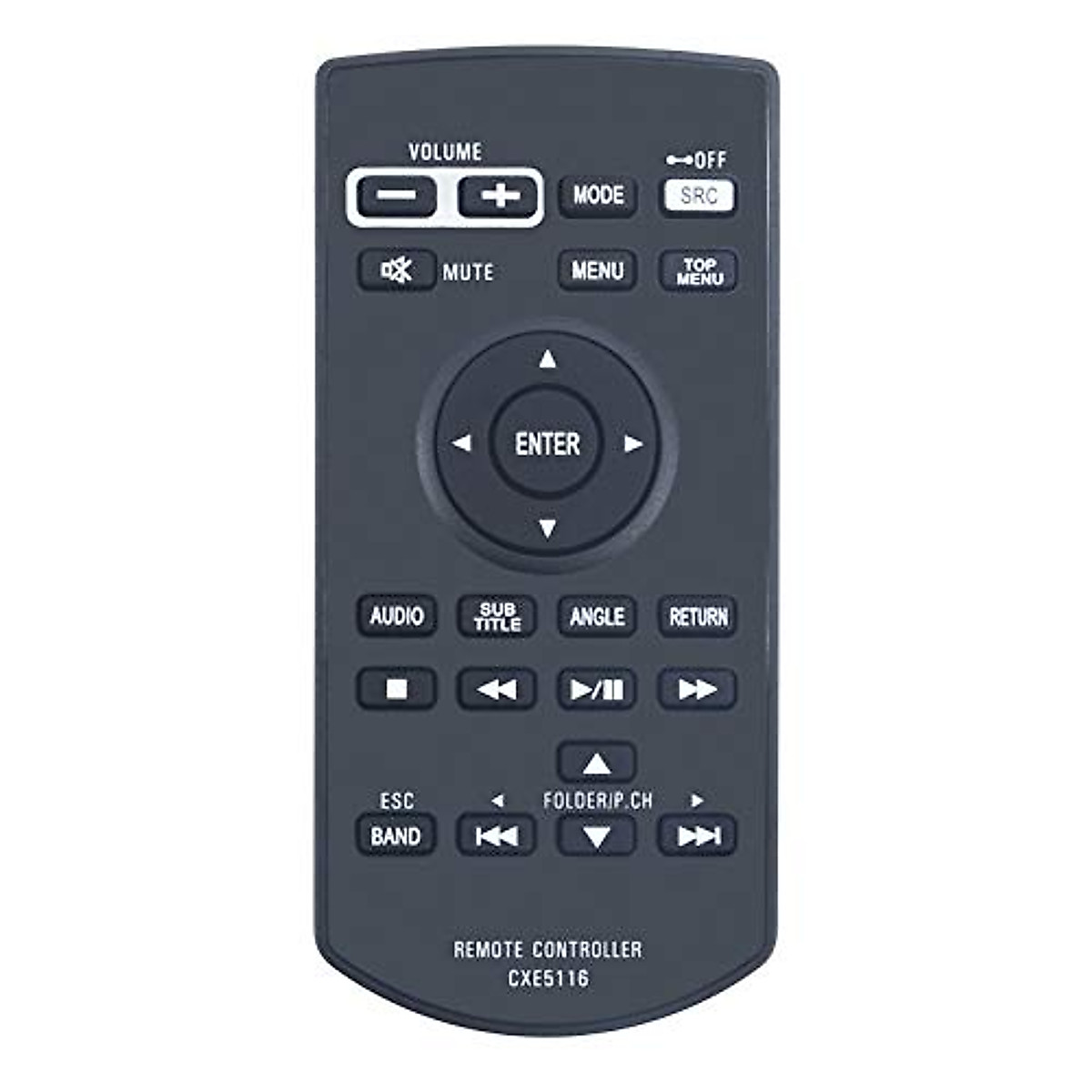 CXE5116 Replace Remote Control fit for Pioneer Car Audio System DVD RDS AV Receiver AVH X390BS AVH X391BHS AVH X4500BT AVH X4600BT AVH X2700BS AVH X2800BS AVH X3500BHS AVH-171DVD AVH-270BT AVH-271BT