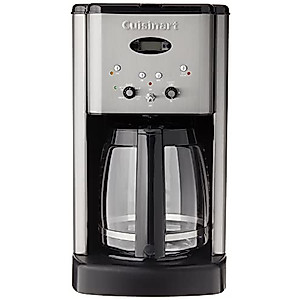 Cuisinart 12 Cup Brew Central Maker Coffee Maker2, Black Stainless Steel, DCC-1200BKSNAS