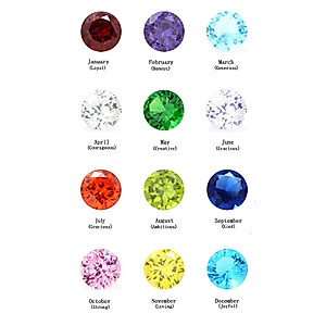 Melodys Gift Depot Girls Birthstone Ring Jewelry Set-Choose Month Get 3 Crystal Adjustable Rings Boxed (APR)