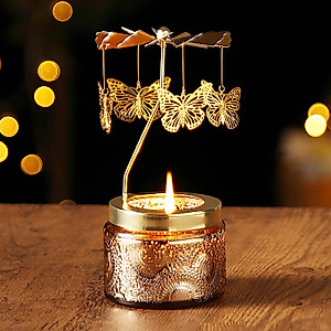 Gifts for Women, Birthday Gifts for Mom Daughter Sister Wife, Unique Gifts for Friend Women Rotatable Scented Candles Gifts for Anniversary Christmas