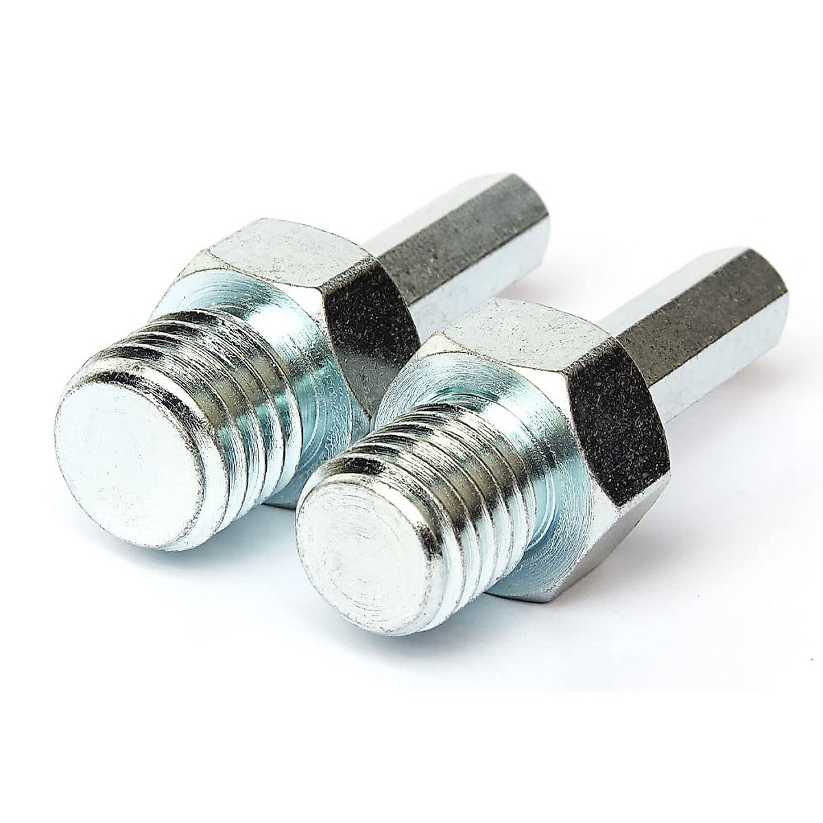 2 Pcs Drill Arbor Adapter 5/8"-11 to 3/8“ Hex Shank for Core Drill Bit Hole Saw/Backer Pad
