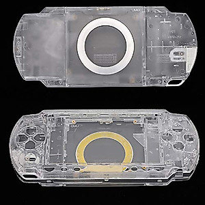 01 02 015 Console Case, Simple and Compact Game Console Replacement Shell with Screwdriver for Game Accessories(Transparent)