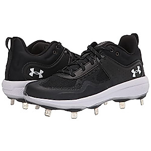 Under Armour Women's Glyde MT, Black (001)/Black, 8 M US