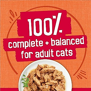 Purina Friskies Gravy Wet Cat Food, Prime Filets Chicken & Tuna Dinner in Gravy - (Pack of 24) 5.5 oz. Cans