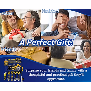 LORO ESSENTIALS Power Tool Organizer for Tool Storage - Garage Storage Tool Organizer Wall Mount - Storage Rack for Cordless Drill Holder - Heavy Duty Shelving with Tool Box Holder and Battery Holder