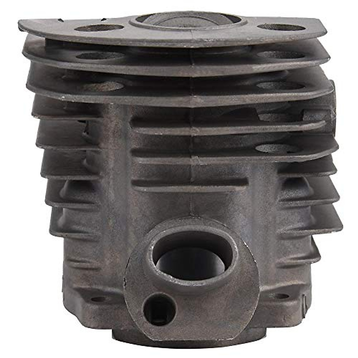 Chainsaw Cylinder Piston Kit for Husqvarna 50,51,55, Replacement Parts with Circlip, Piston Ring Pin, Spark Plug, Pressure Relief Valve, Piston Needle Roller