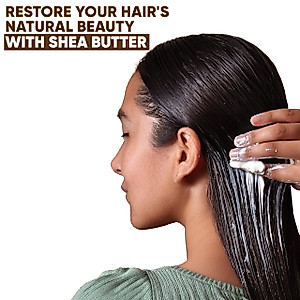 HERBOGANIC Pure Raw African Shea Butter, Organic White Ivory Premium 100% Natural Unrefined Ghana Skin Beauty Care Face Body Hair Scalp Non GMO (5 Lb) (Shea Butter 5 LB)