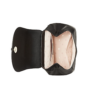 Kate Spade Adel medium flap Leather Backpack (Black)