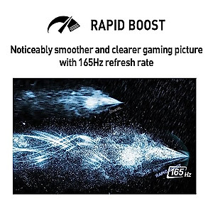 MSI G271CP, 27" Gaming Monitor, 1920 x 1080 (FHD), VA, 165Hz, FreeSync Premium, HDMI, Displayport, Tilt, Swivel, Height Adjustable,Pivot,Black