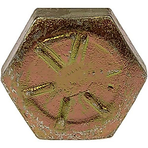 Cap Screw | Hex Head | 7 Pieces | Grade 8 | 3/8-24 x 3 In. | Gold | Steel