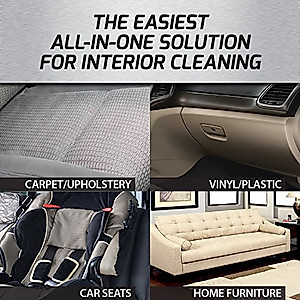 Turtle Wax T440R2W OXY Interior 1 Multi-Purpose Cleaner and Stain Remover - 18 oz. (Pack of 2) with Microfiber Towel