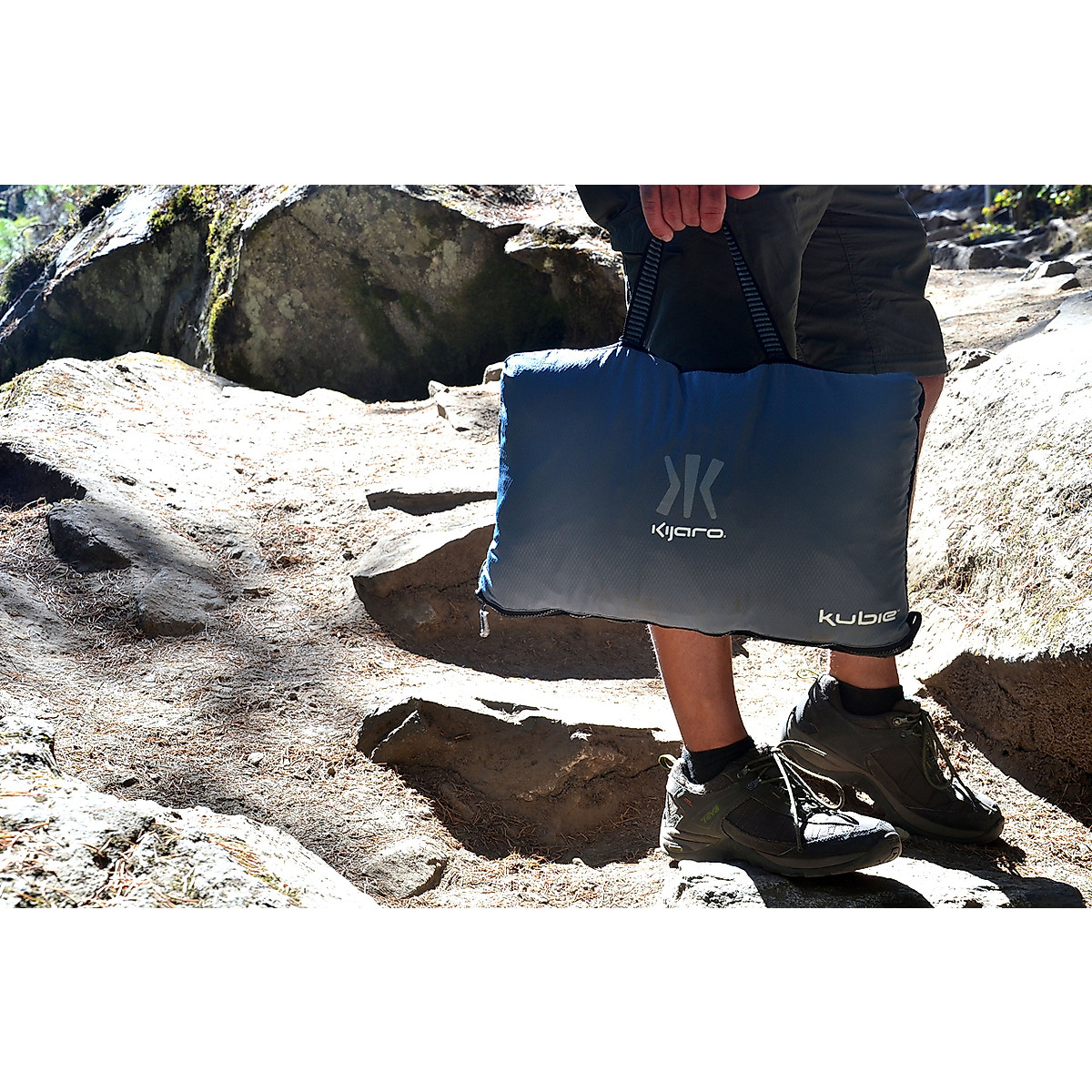 Kijaro Kubie 10-in-1 Versatile Portable Hammock, Poncho, Blanket, Sleeping Bag, Hammock Underquilt & More - Multi Use Outdoor Gear for Camping, Travel & Sports Games