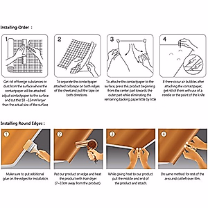 Yifely Yellow Brick Pattern Shelving Paper Self-Adhesive Shelf Liner Removable Vinyl Wall Art 17.7inch by 9.8 Feet