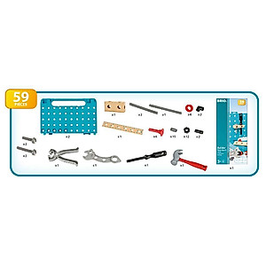 BRIO Builder - 34596 Builder Working Bench | Educational Construction Toy for Kids Age 3 Years Up
