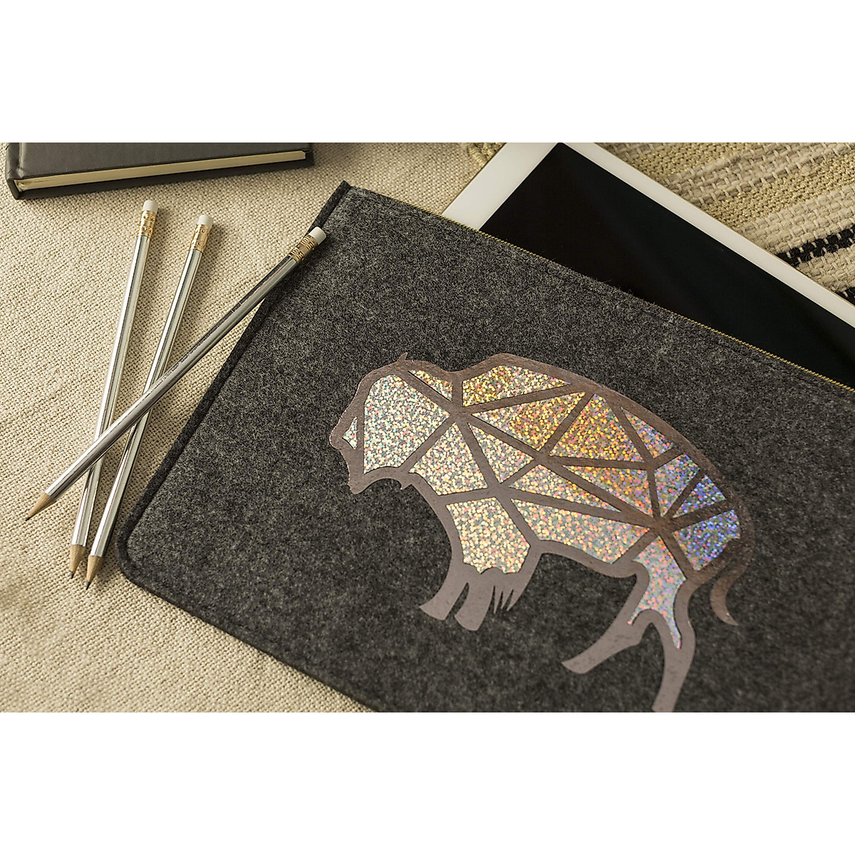 Cricut Holographic Iron On Vinyl Sheets, 12" x 24", DIY Supplies, HTV Rolls - Cobalt