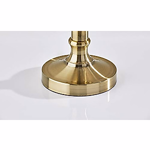 Adesso Home SL1165-21 Transitional Table Lamp from Barton Collection in Brass-Antique Finish, 15.00 inches, Bronze