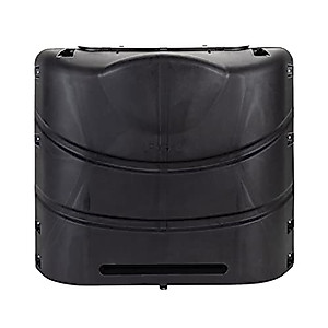 Camco 40539 Heavy-Duty 20lb or 30lb Dual Propane Tank Cover (Black)