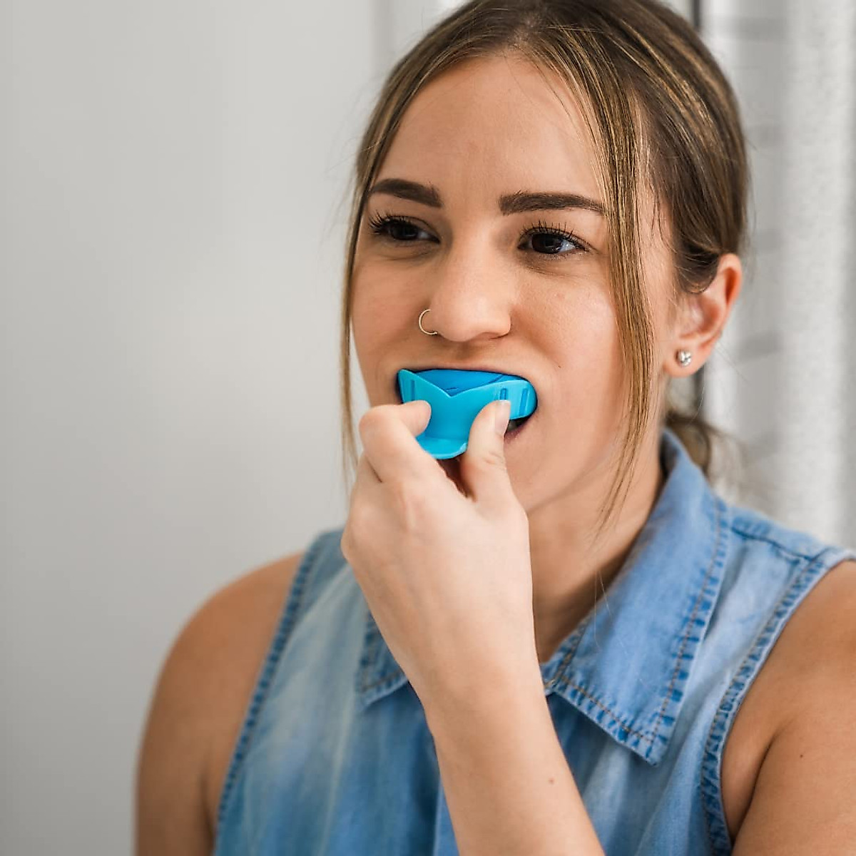 SENTINEL MOUTHGUARDS Custom Night Guard for Lower Teeth | Protects Against Teeth Grinding and Jaw Clenching | Thin, Hard, Non-Flexible, Safest Materials BPA Free | Perfect for Daytime Use