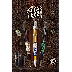 Retro 1951 Tornado Speakeasy Series, Red Wine Rollerball pen (VRR-1323)