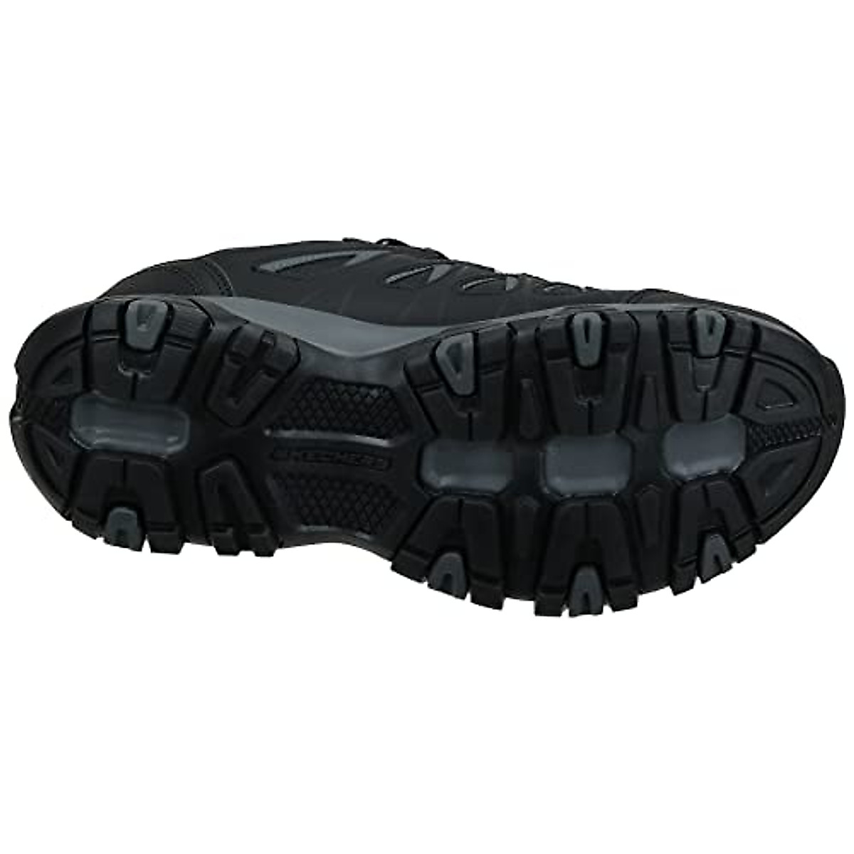 SKECHERS Mens Terrabite Black/Charcoal 9 EE - Wide
