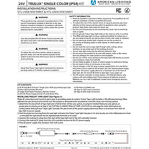 Trulux STL-WW-5MKIT-MASTER Indoor Standard Grade Replacement, Contractor Reel Kit 6-Pack, Warm White 3000K, 6 Piece