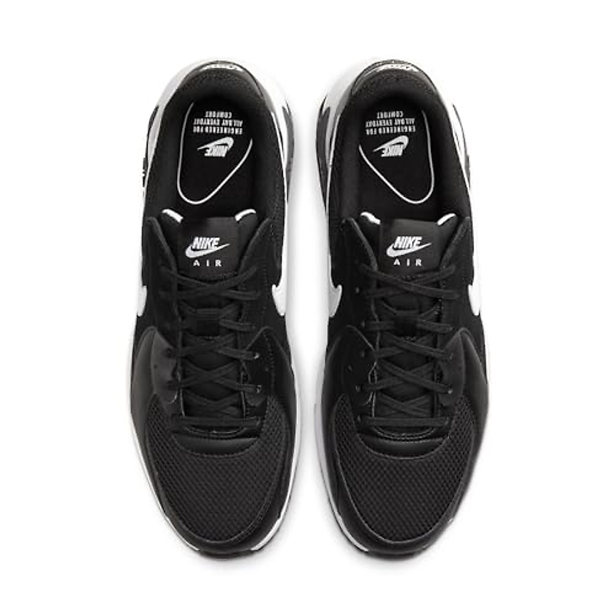 Nike Men's Air Max Excee Shoes Sneaker, Black/White-Dark Grey, 9.5