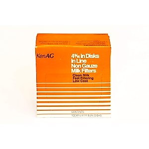 Shenandoah Homestead Supply Kenag Milk Filter Disks 4-9/16" (100 disks) (1 pack)