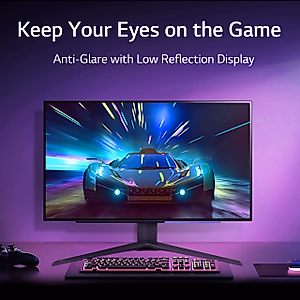 LG 27" Ultragear™ OLED QHD Gaming Monitor with 240Hz .03ms GtG & nVIDIA® G-SYNC® Compatible (Renewed), Black