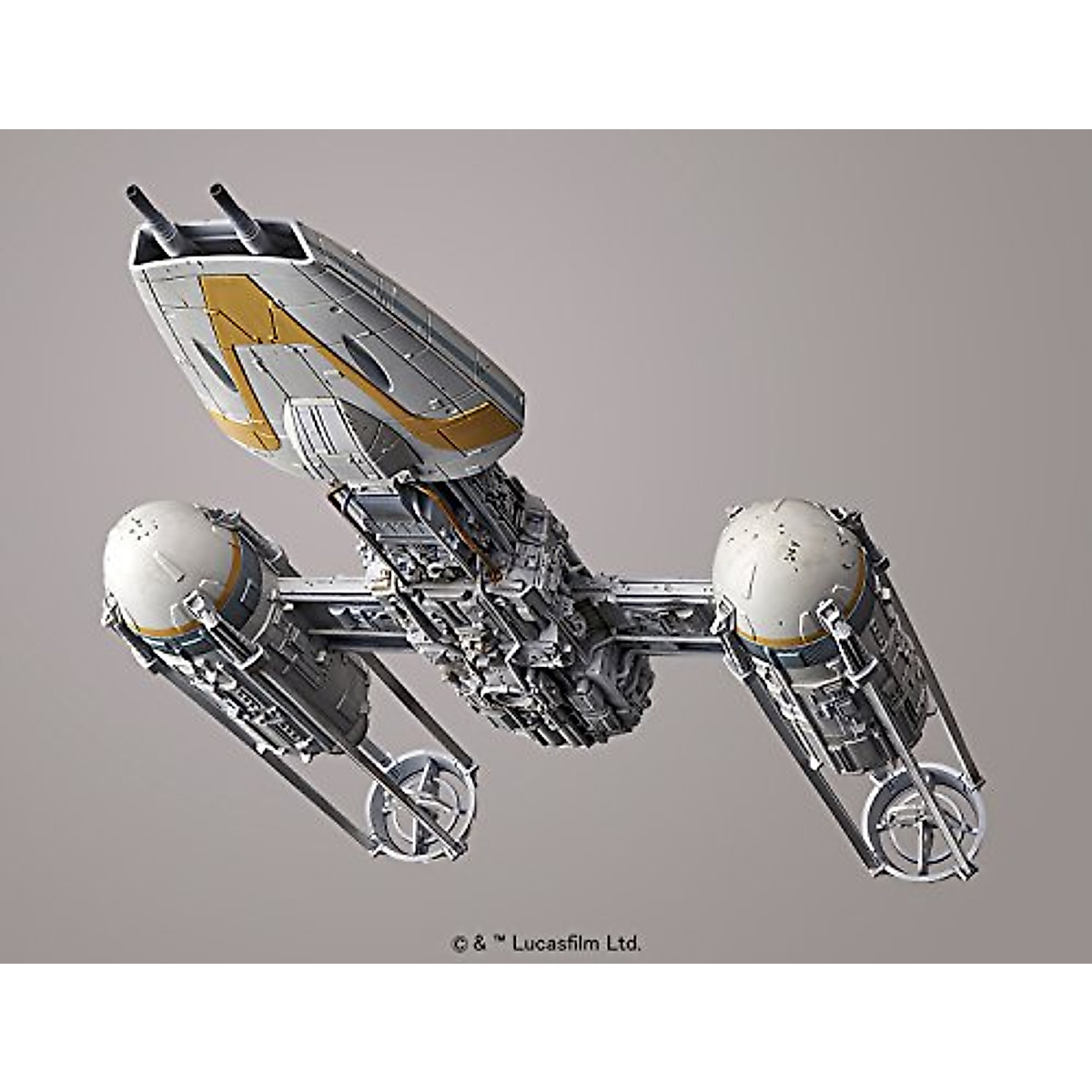 Bandai Hobby Star Wars 1/72 Y-Wing Starfighter Building Kit for 180 months to 720 months