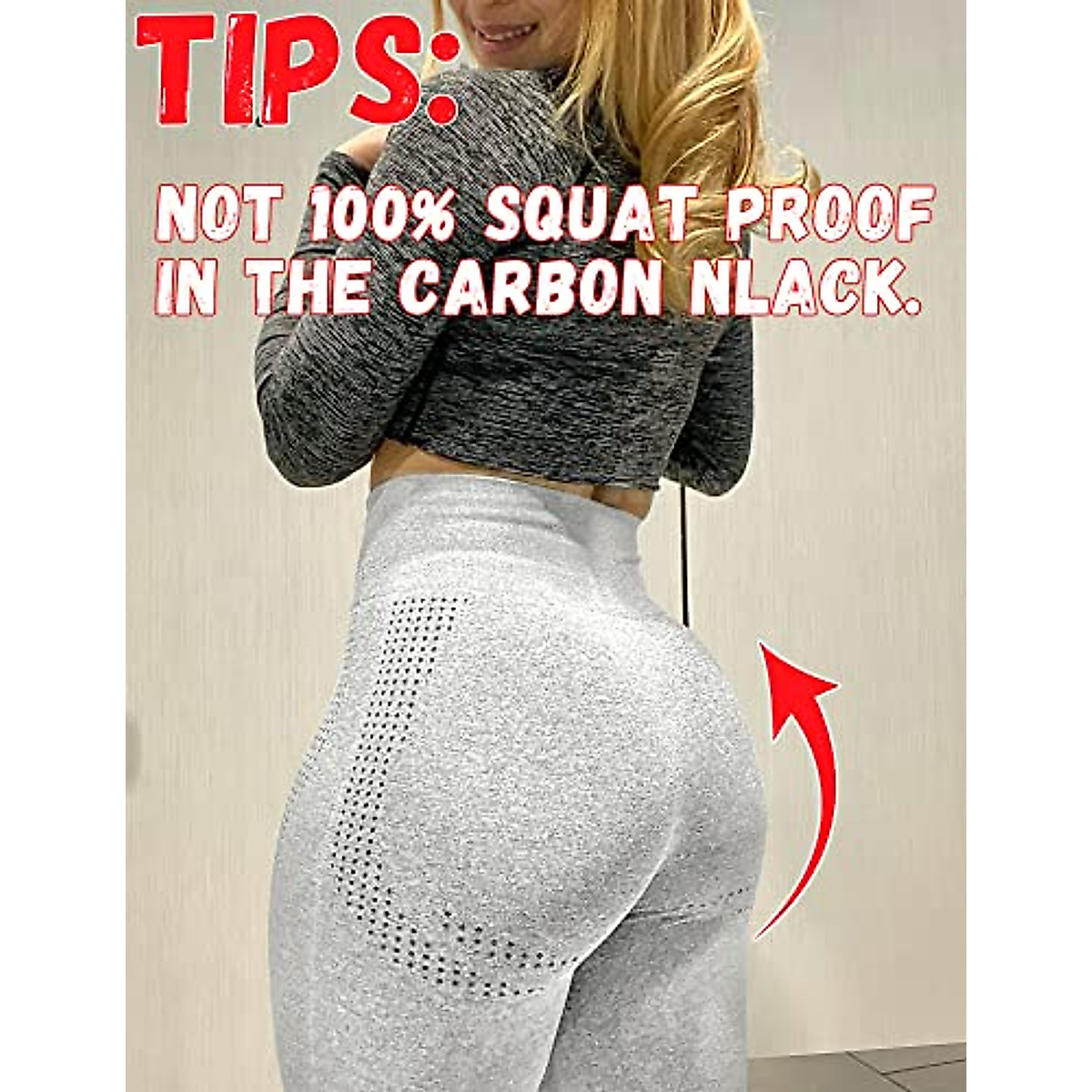 TSUTAYA Seamless Workout Leggings for Women Tummy Control Women's High Waisted Butt Lifting Leggings Gym Yoga Pants