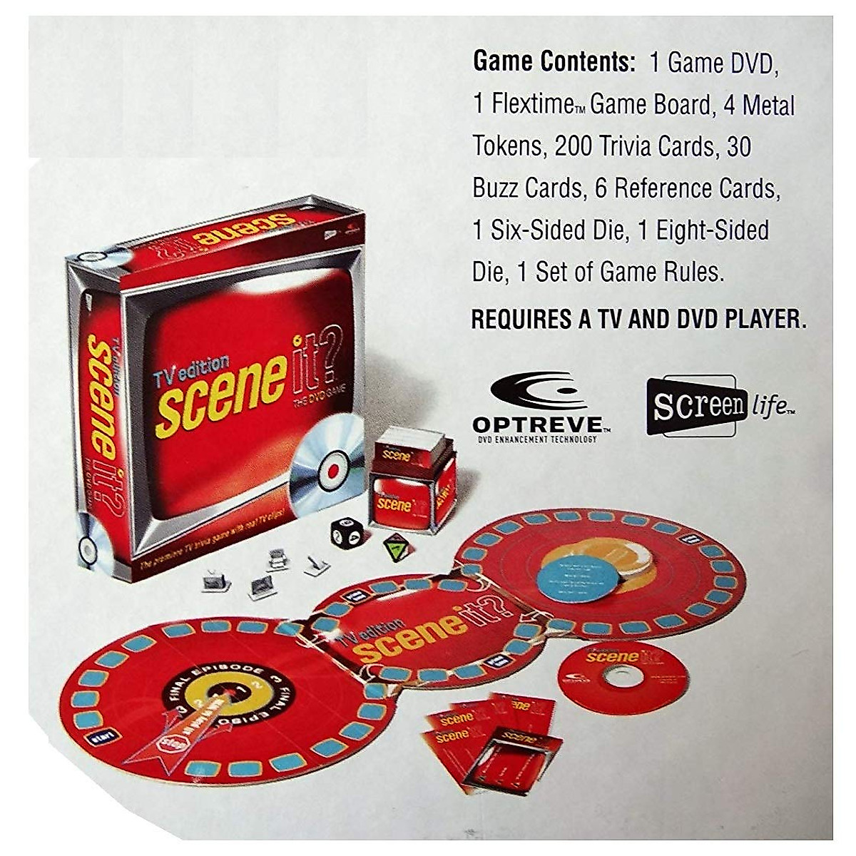 Scene It TV Edition DVD Trivia Television Game