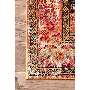 nuLOOM Vintage Mackenzie Runner Rug, 2&#039; 6&quot; x 6&#039;, Orange