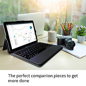 Tablet 10.1 inch Android 13 Tablets 16GB+128GB Large Storage Octa-Core, with Keyboard, Stylus Dual Camera, Fastest 5G WiFi 6, Bluetooth, 512GB Expand Support, HD Touch Screen Display YouTube Netflix