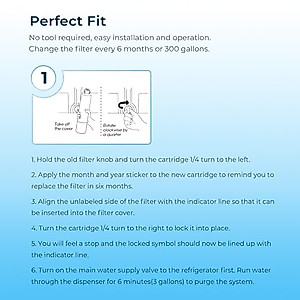Crystala Filters Compatible with Samsung DA29-00020B Refrigerator Water Filter, DA29-00020A/B, DA29-00020B-1, HAF-CIN/EXP, 46-9101, RF4267HARS, RF25HMEDBSR, RF28HMEDBSR, RS25J500DSR, 3 Pack