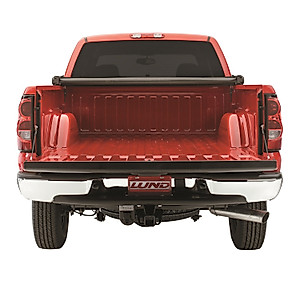 Lund Genesis Tri-Fold Soft Folding Truck Bed Tonneau Cover | 95073 | Fits 2009 - 2014 Ford F-150 6' 7" Bed (78.8")