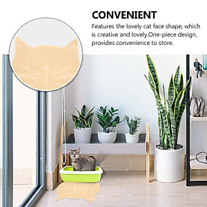 Totority Cat Litter Mat Litter Mat Scratching Pads for Cat Litter Box Mat Scatter Control Household