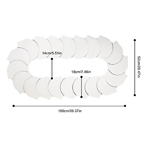 LYNICESHOP 360° Manual Swivel Adjustable Dining Table, Rotating Food Turntable Food Serving Dining Table Food Serving Train Dining Table Turntable for Dining Room Party