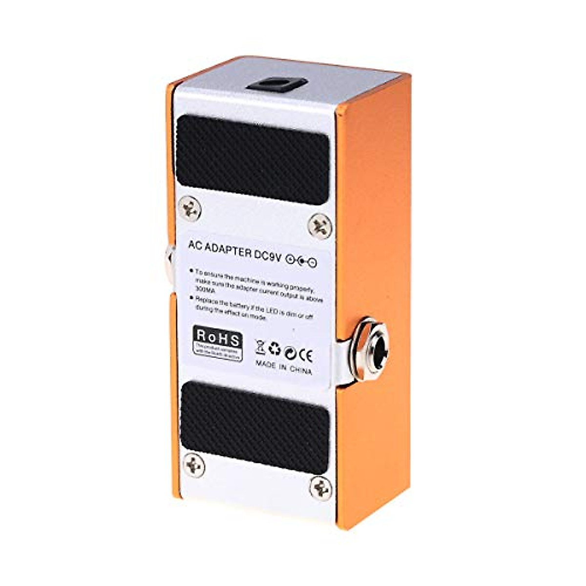 Musiclily Basic Vintage Phase Electric Guitar Effects Pedal DC 9V Adapter Powered True Bypass